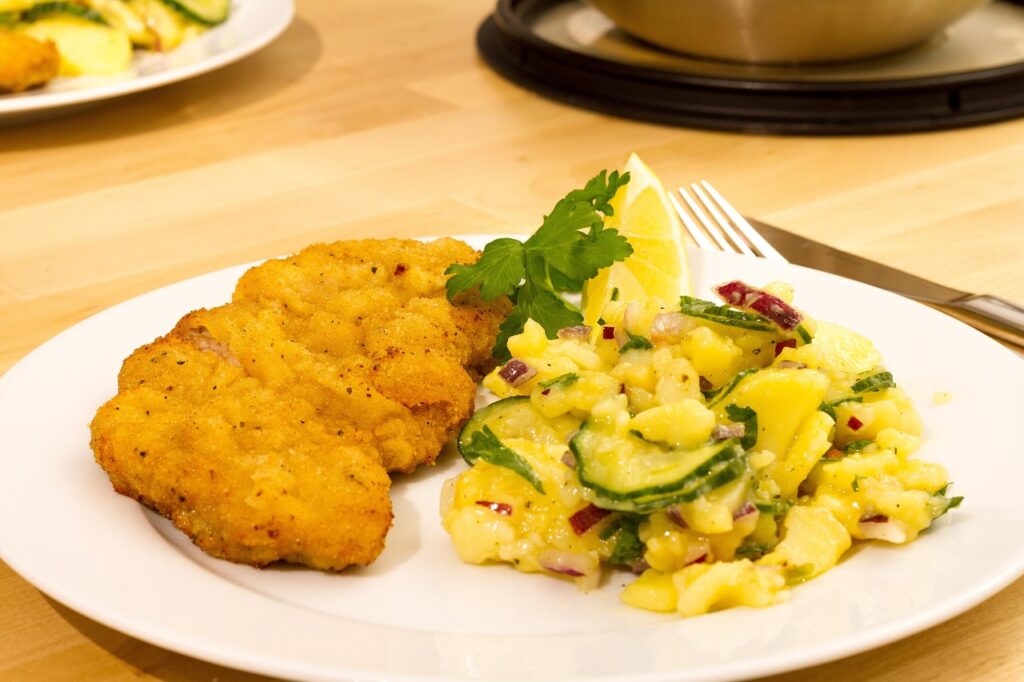 Paniertes Schnitzel Beilagen